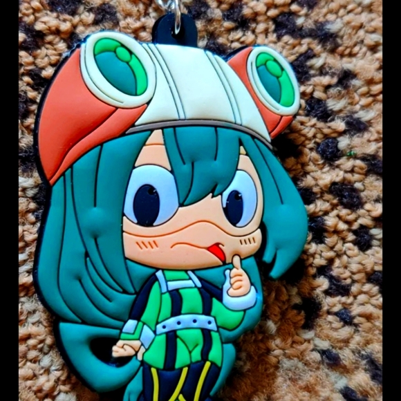 No Brand | Accessories | 35 Tsuyu My Hero Academia Soft Keychain Anime ...
